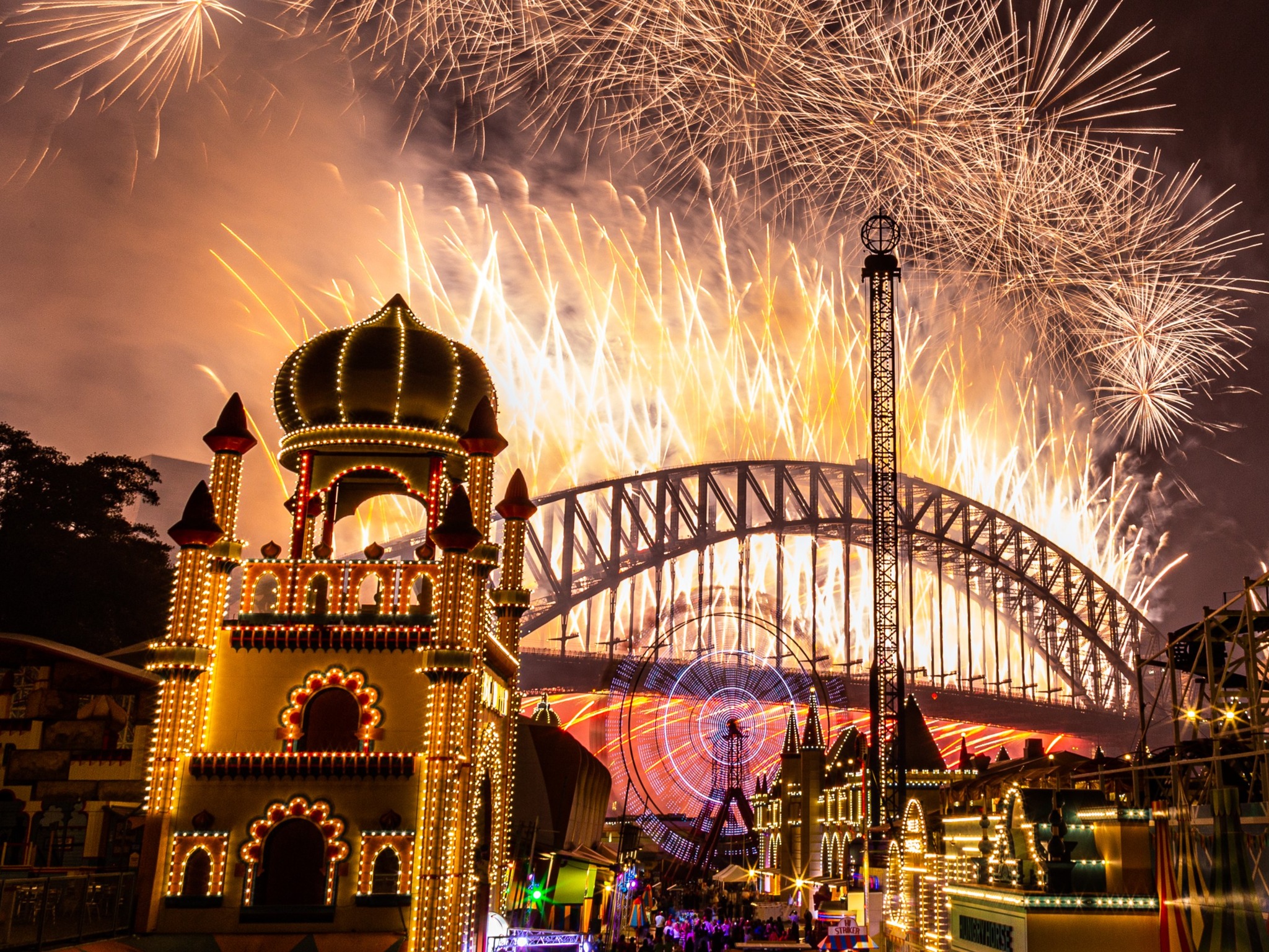 Luna Park Becomes Official Sydney NYE Vantage Point – Sydney Spectaculars